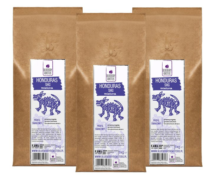Honduras SHG 3 x 1 kg bean coffee set - Blueberry Roasters